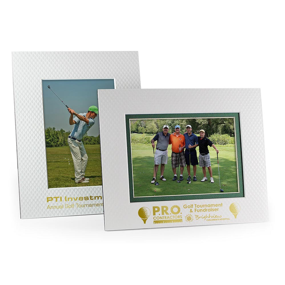 Custom Golf Theme Photo Folders & Picture Frames | On The Ball Promotions